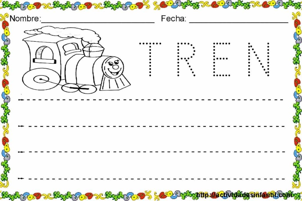 Nuevas fichas para trabajar el trazo horizontal - Actividades infantil