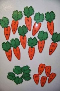 Aprendiendo a sumar: El juego de las zanahorias - Actividades infantil