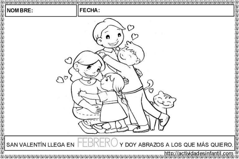 Febrero: Aprendemos a escribir con los meses del año.